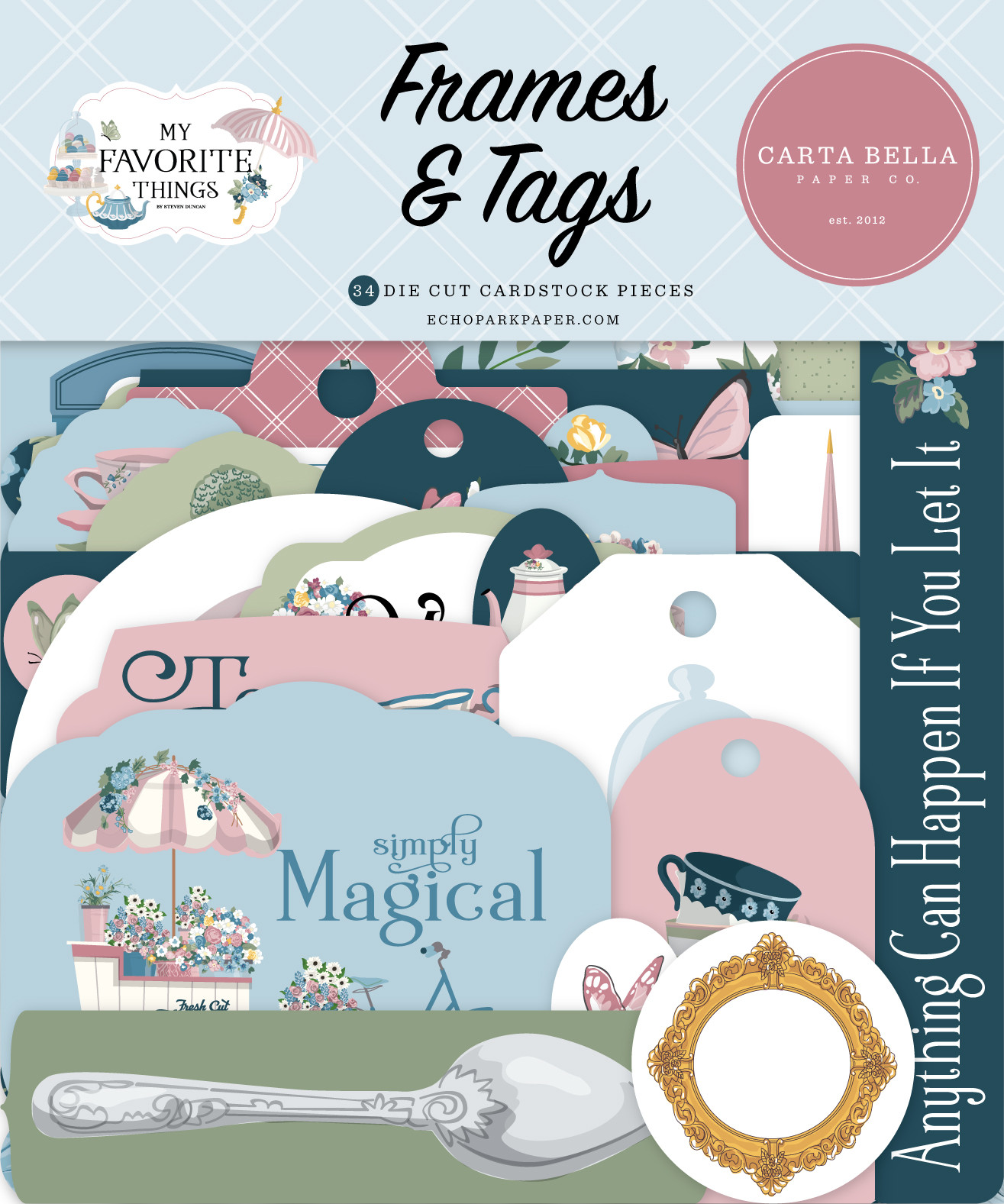 My Favorite Things Frames & Tags - Echo Park Paper Co