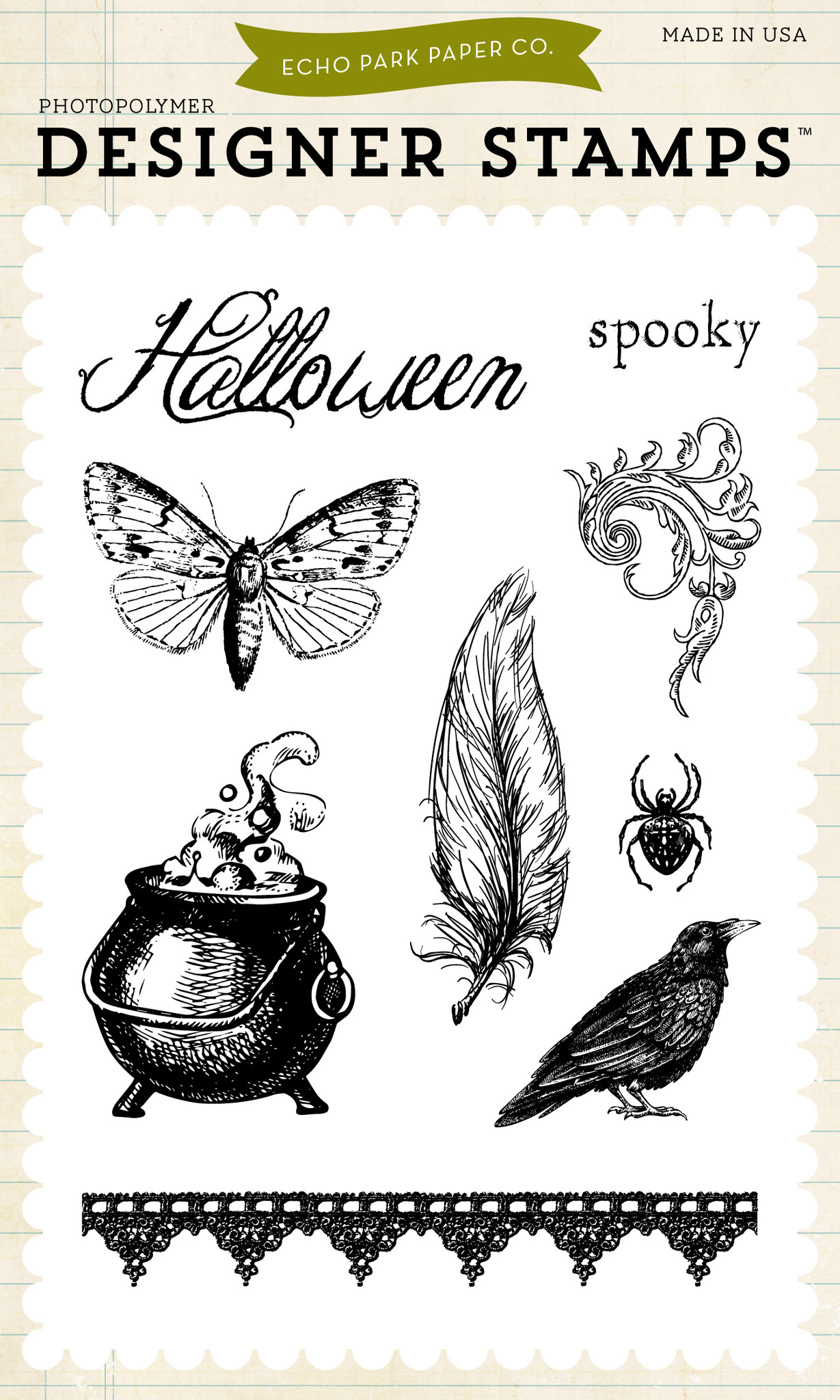 Spooky Stamp - Echo Park Paper Co