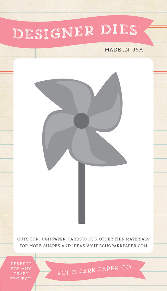 Sweet Summertime: Layered Pinwheel Medium Die Set - Echo Park Paper Co