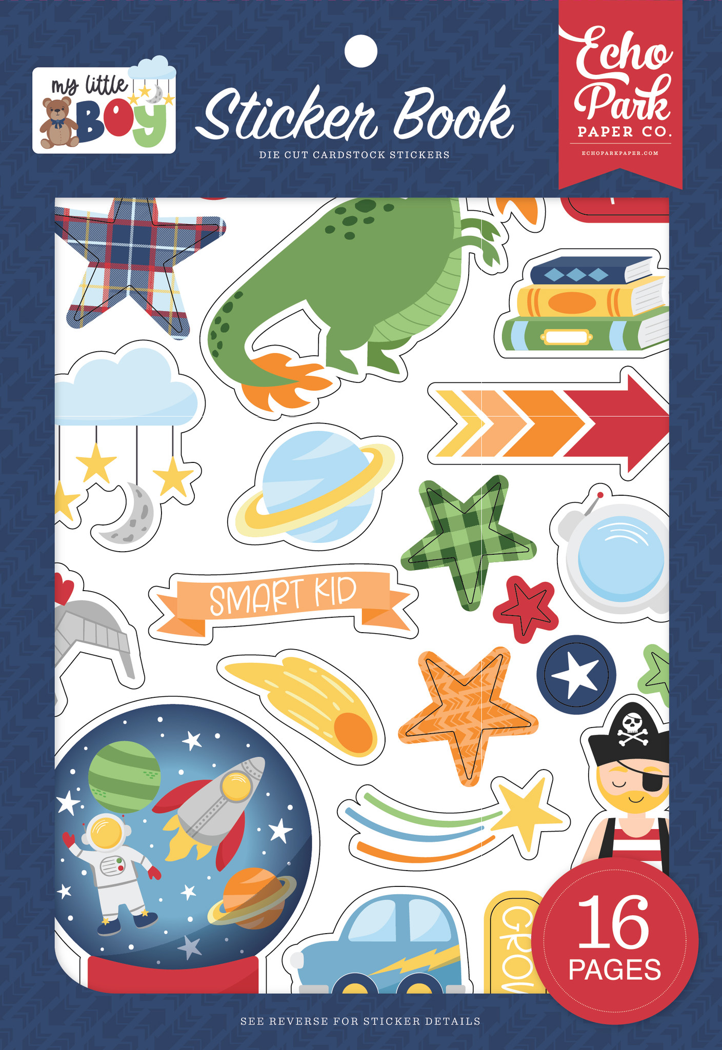 My Little Boy Sticker Book - Echo Park Paper Co