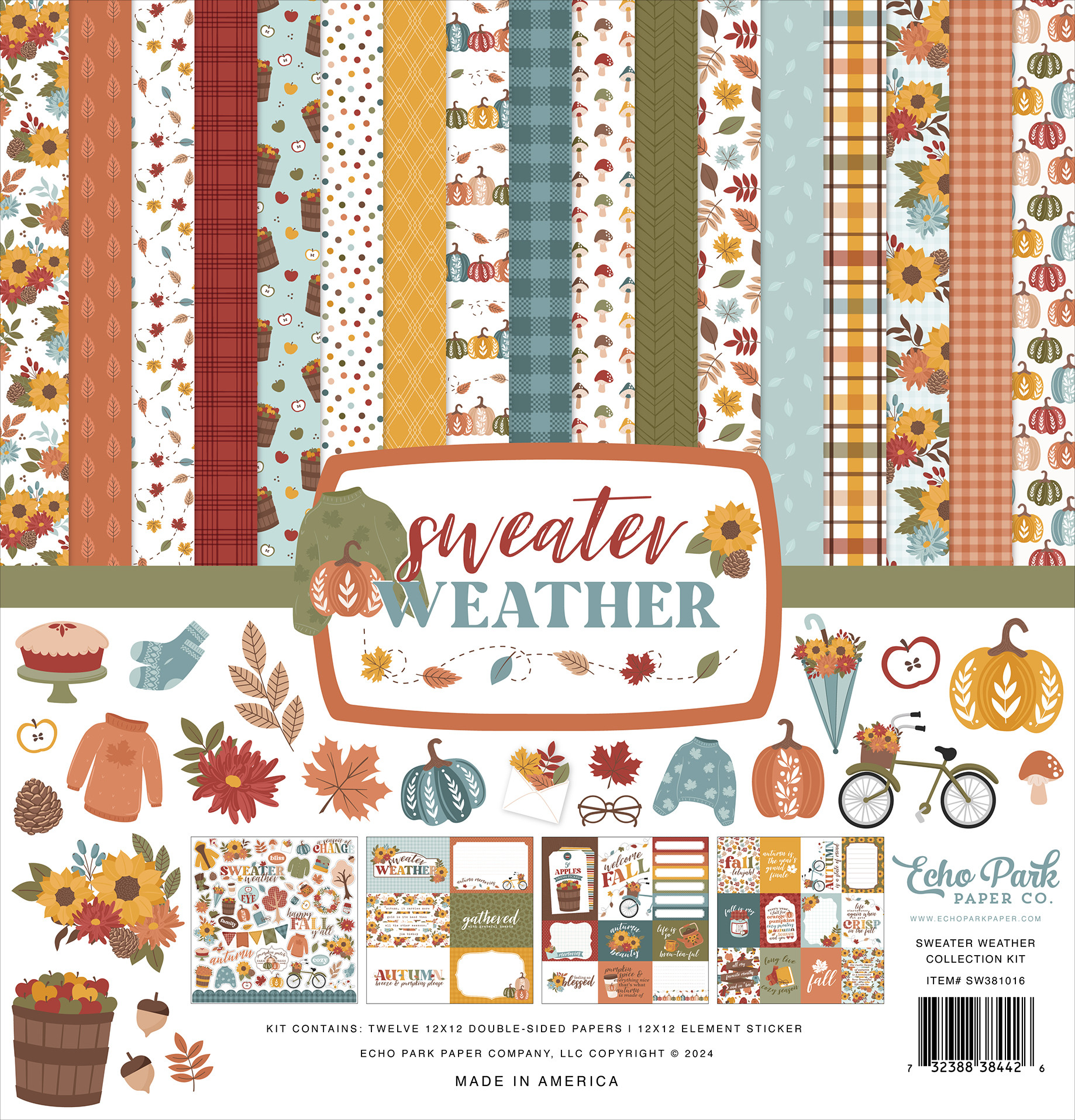 Sweater Weather Collection Kit - Echo Park Paper Co