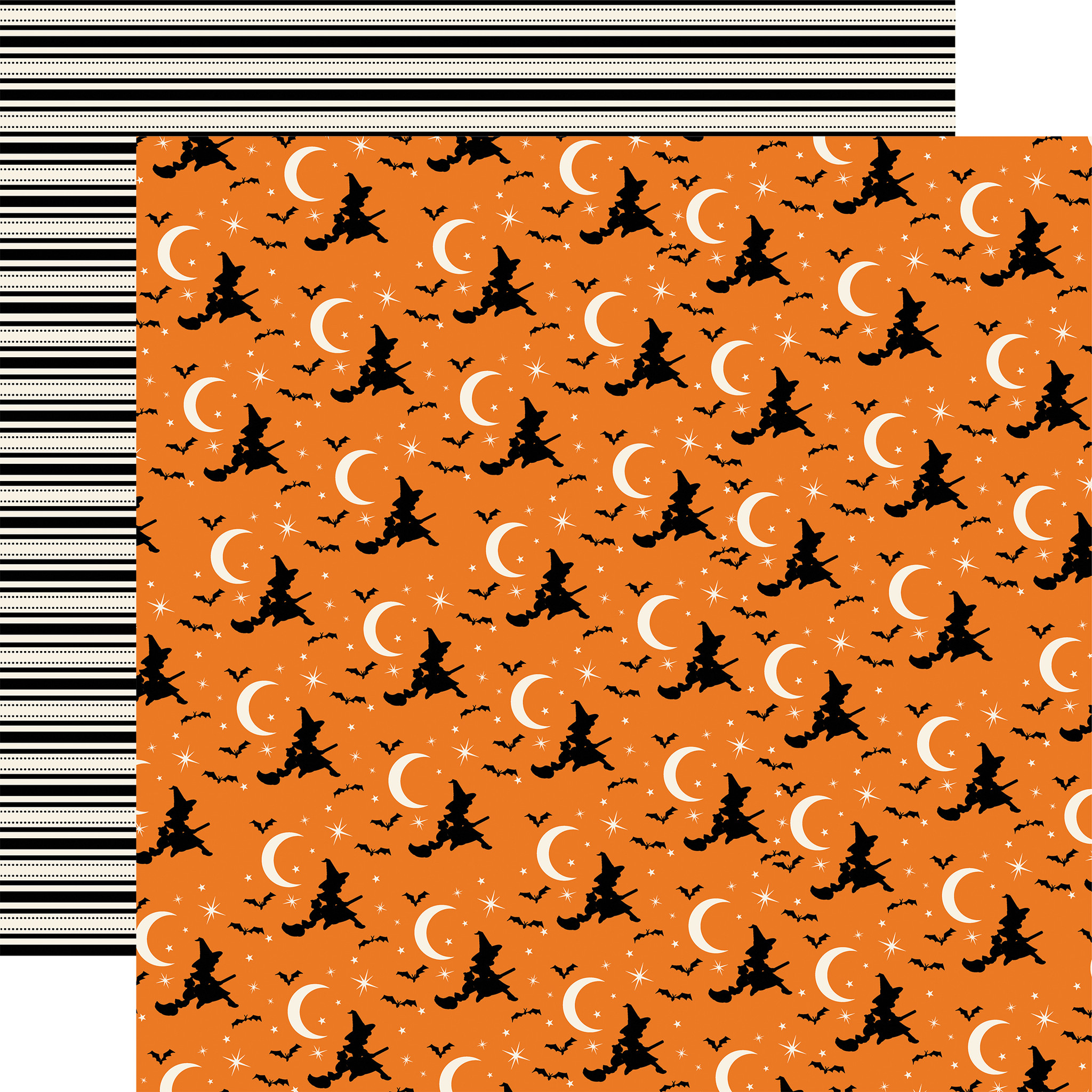 Halloween Fun: Halloween Night 12x12 Patterned Paper - Echo Park Paper Co