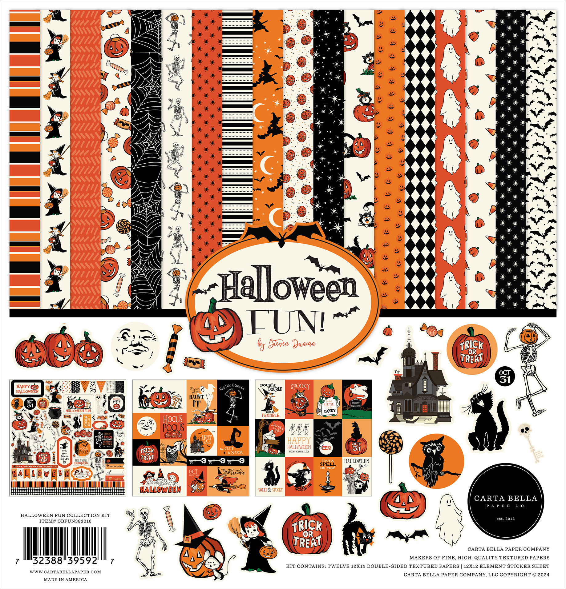 Halloween Fun Collection Kit - Echo Park Paper Co