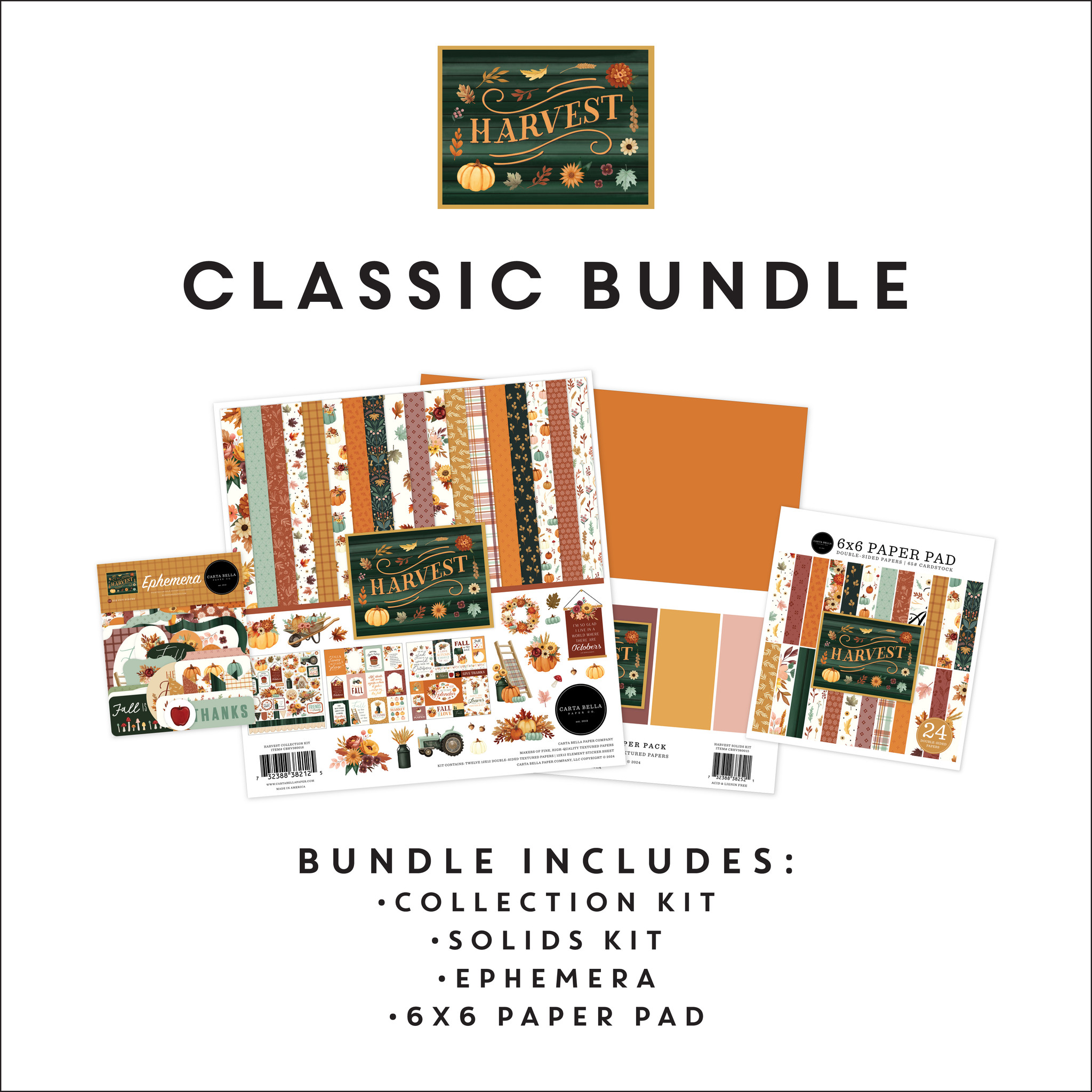 Harvest Classic Bundle - Echo Park Paper Co