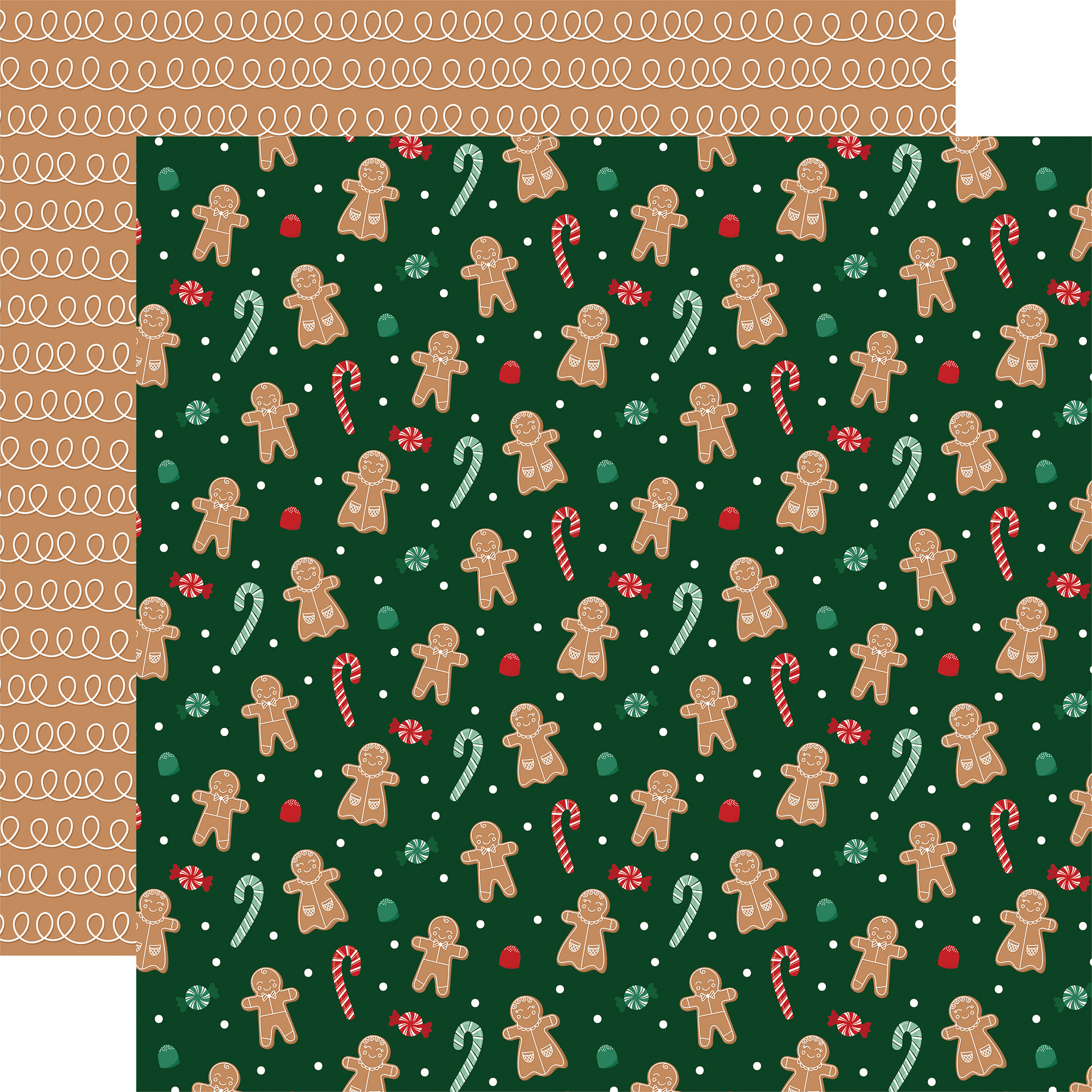 Baking Spirits Bright: Christmas Day Treats 12x12 Patterned Paper ...