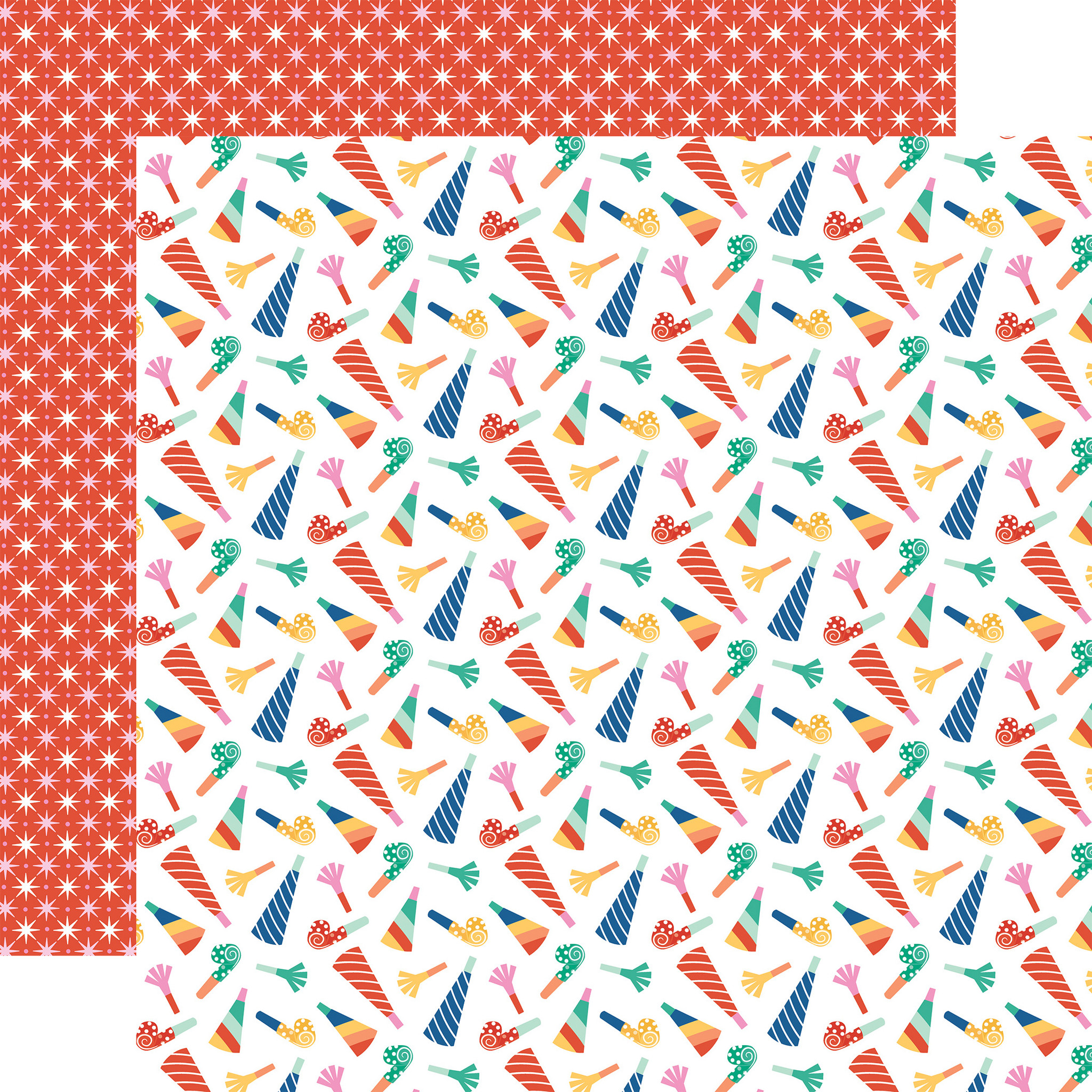 Hip Hip Hooray: Make Some Noise 12x12 Patterned Paper - Echo Park Paper Co