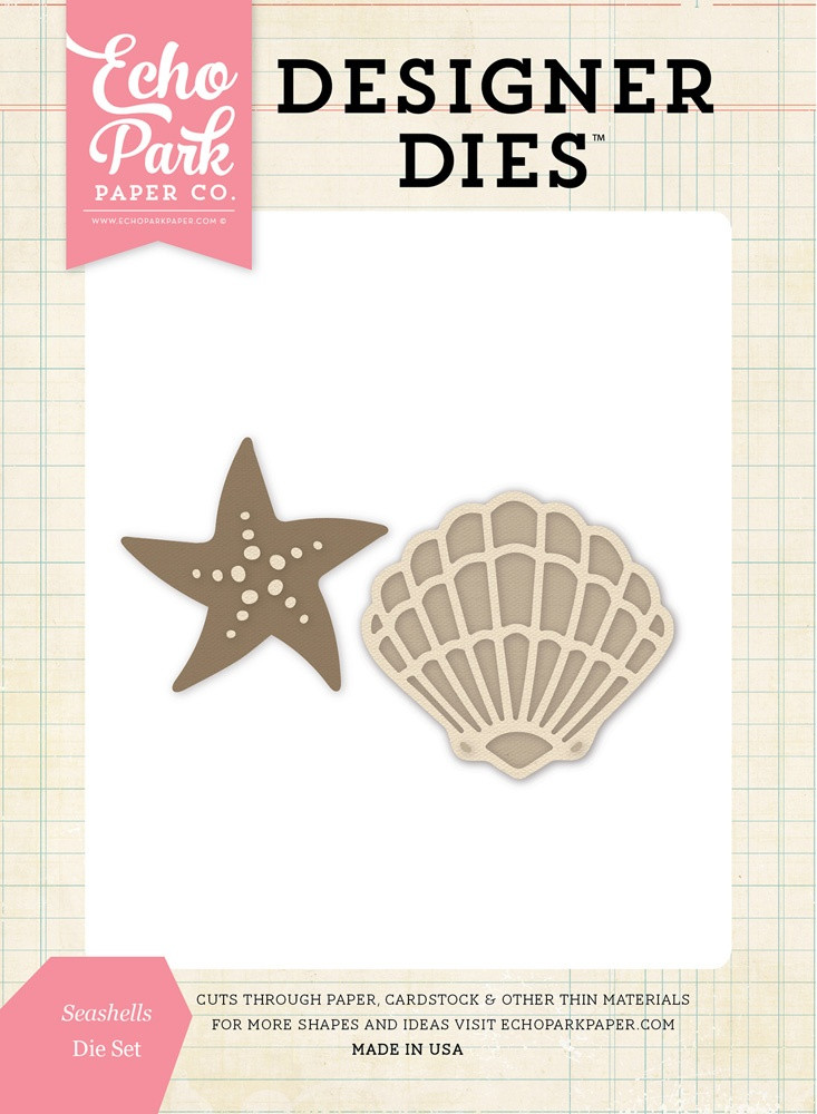 Seashells Medium Die Set - Echo Park Paper Co