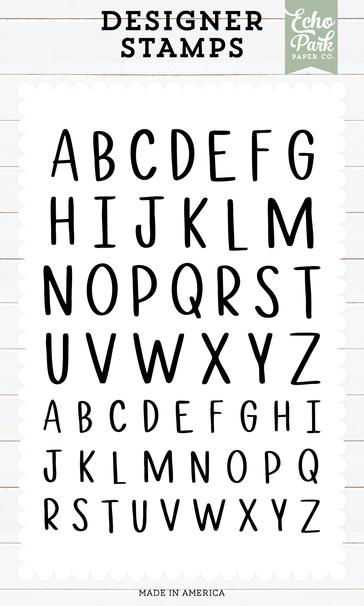Callum Alphabet Stamp Set - Echo Park Paper Co
