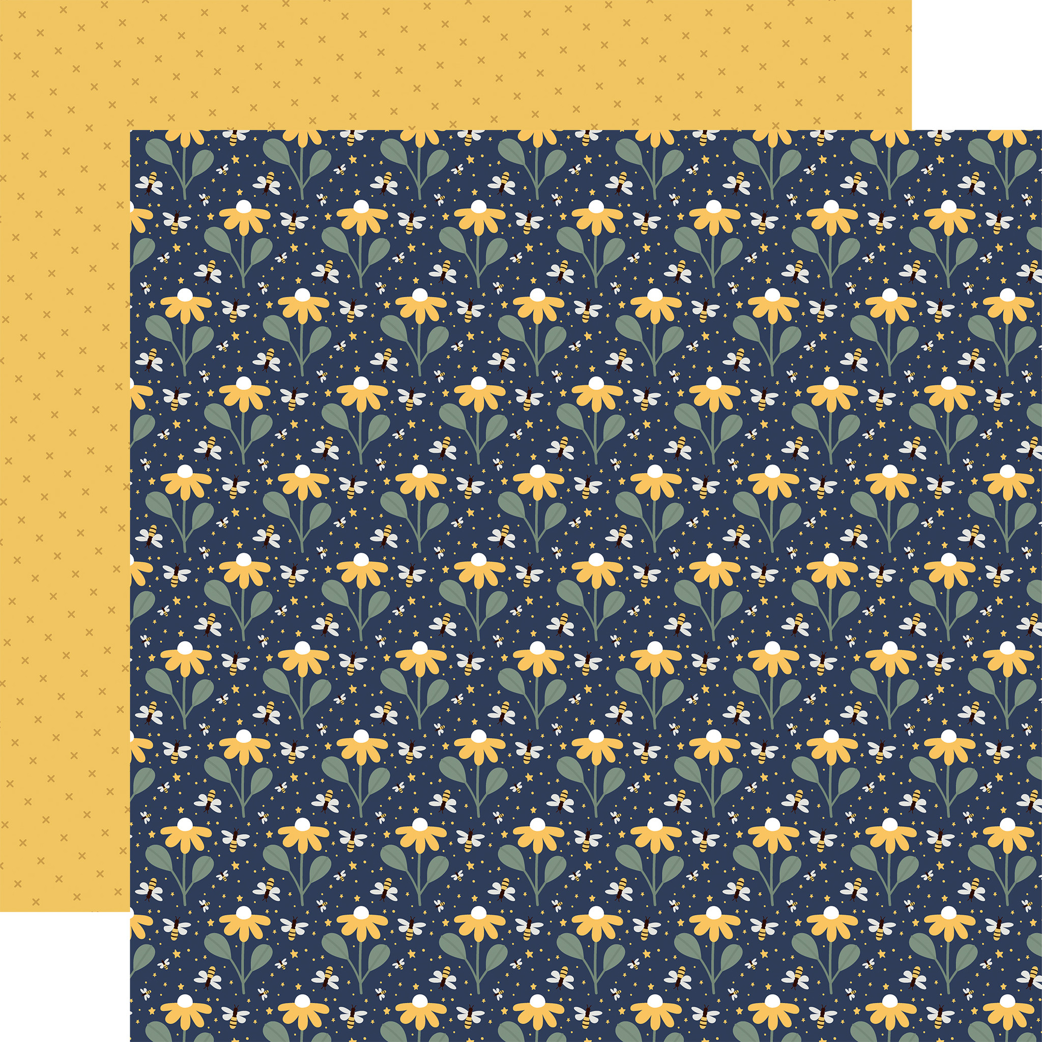 Firefly: Keep Shining Stems 12x12 Patterned Paper - Echo Park Paper Co