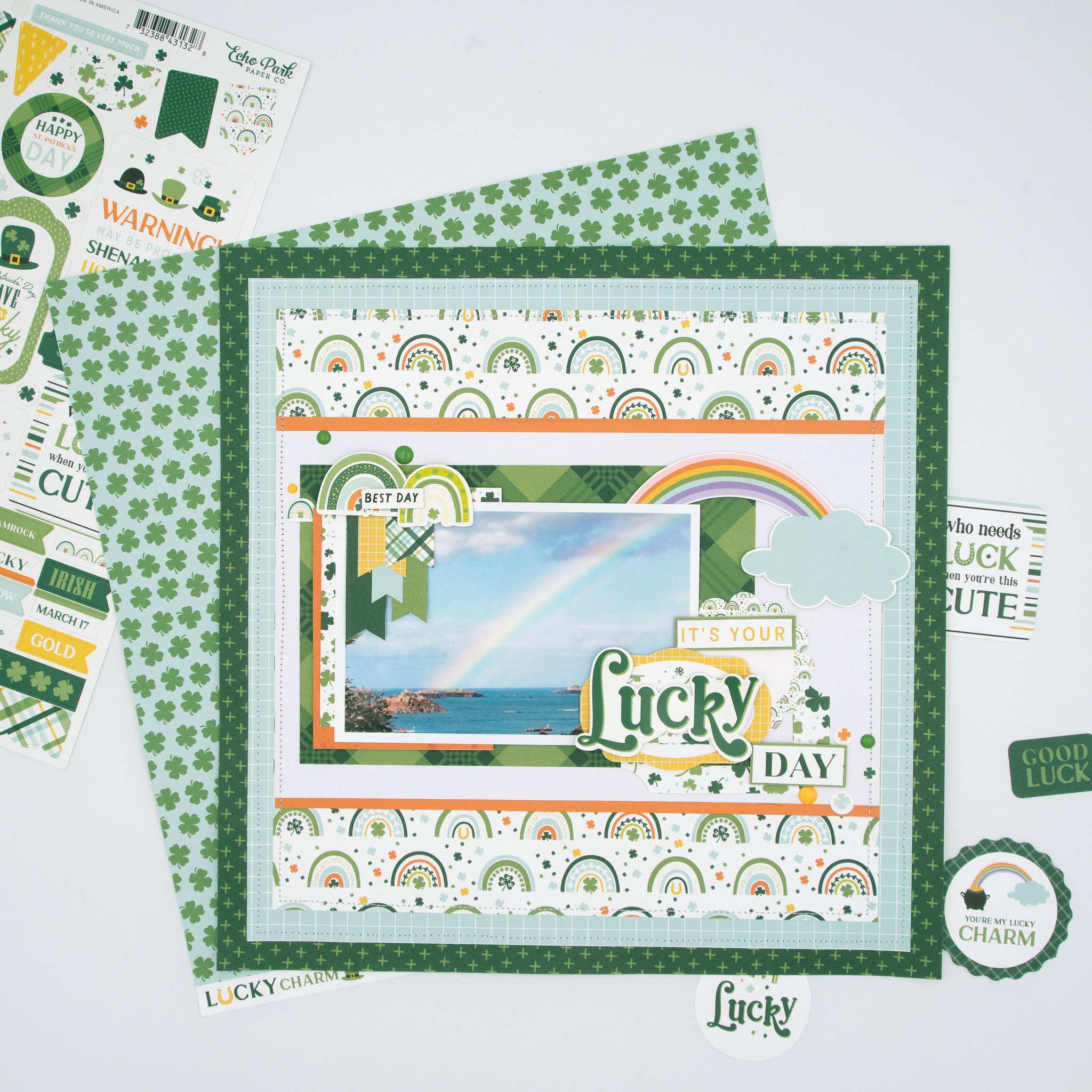 Lucky Charm Lucky Day Digital Instructions - Echo Park Paper Co
