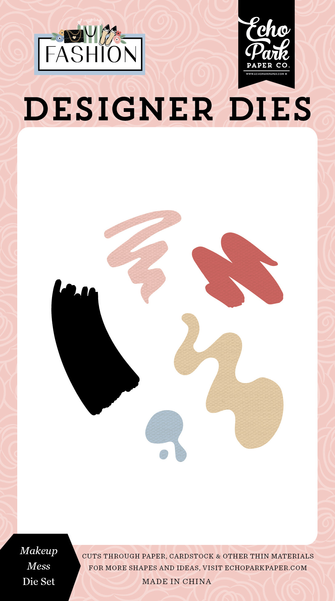 Fashion: Makeup Mess Small Die Set - Echo Park Paper Co