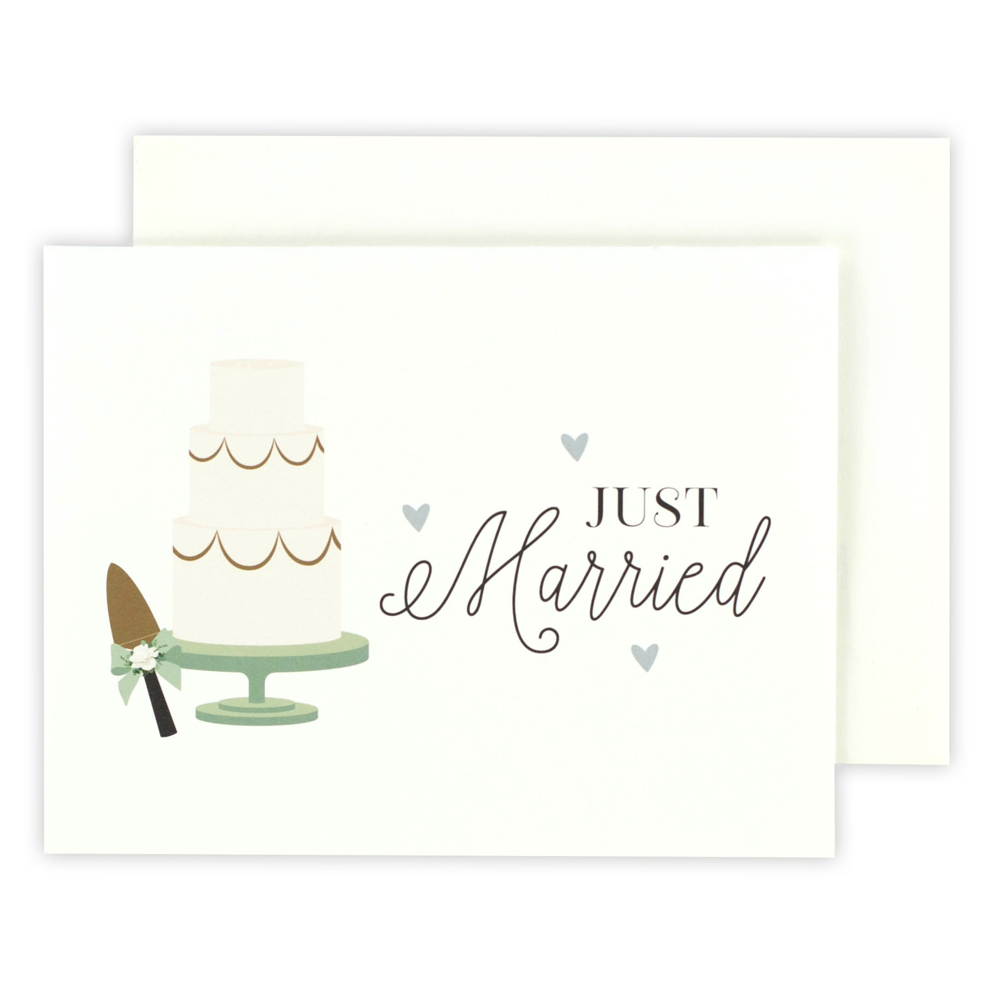 Just Married Greeting Card - Echo Park Paper Co