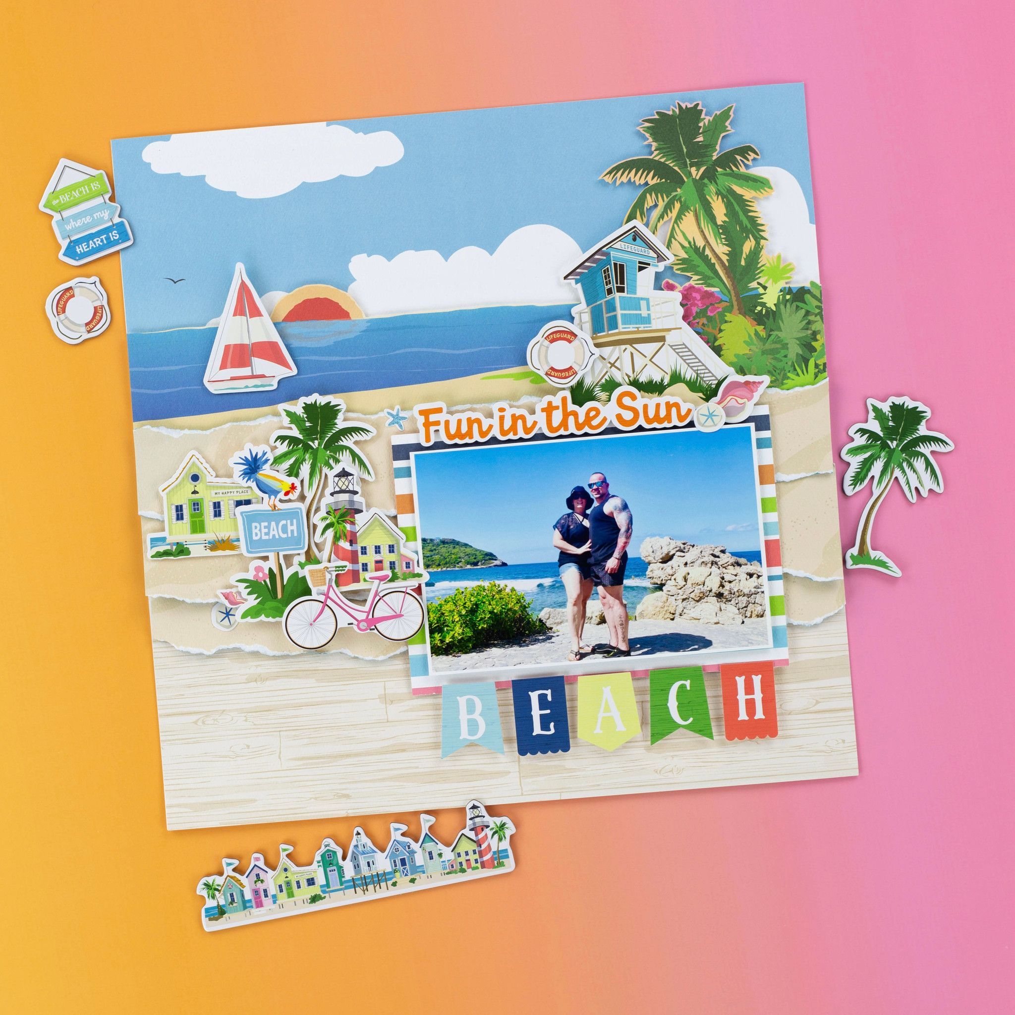 Beach Town Layout Digital Instructions