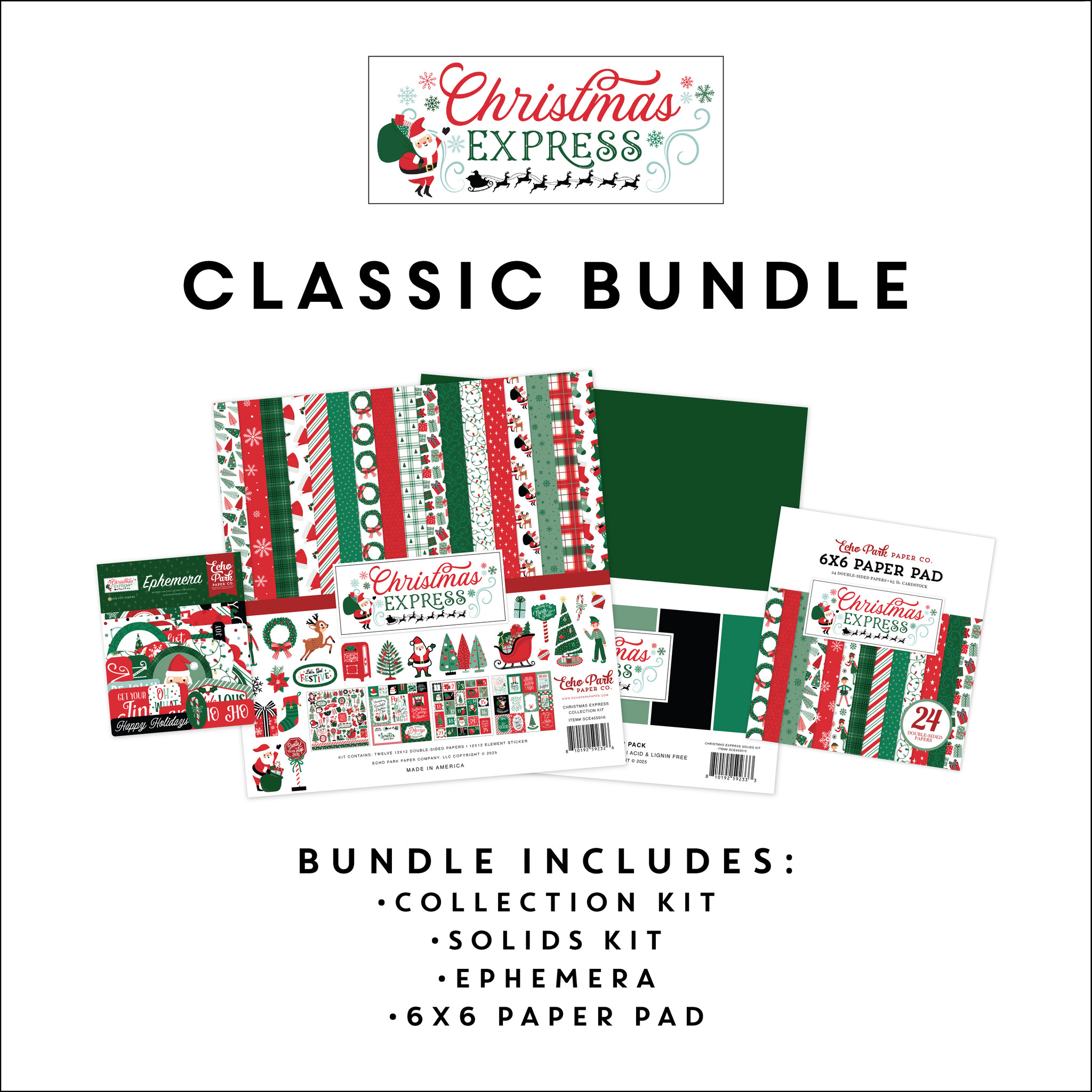 Christmas Express: Classic Bundle - Echo Park Paper Co