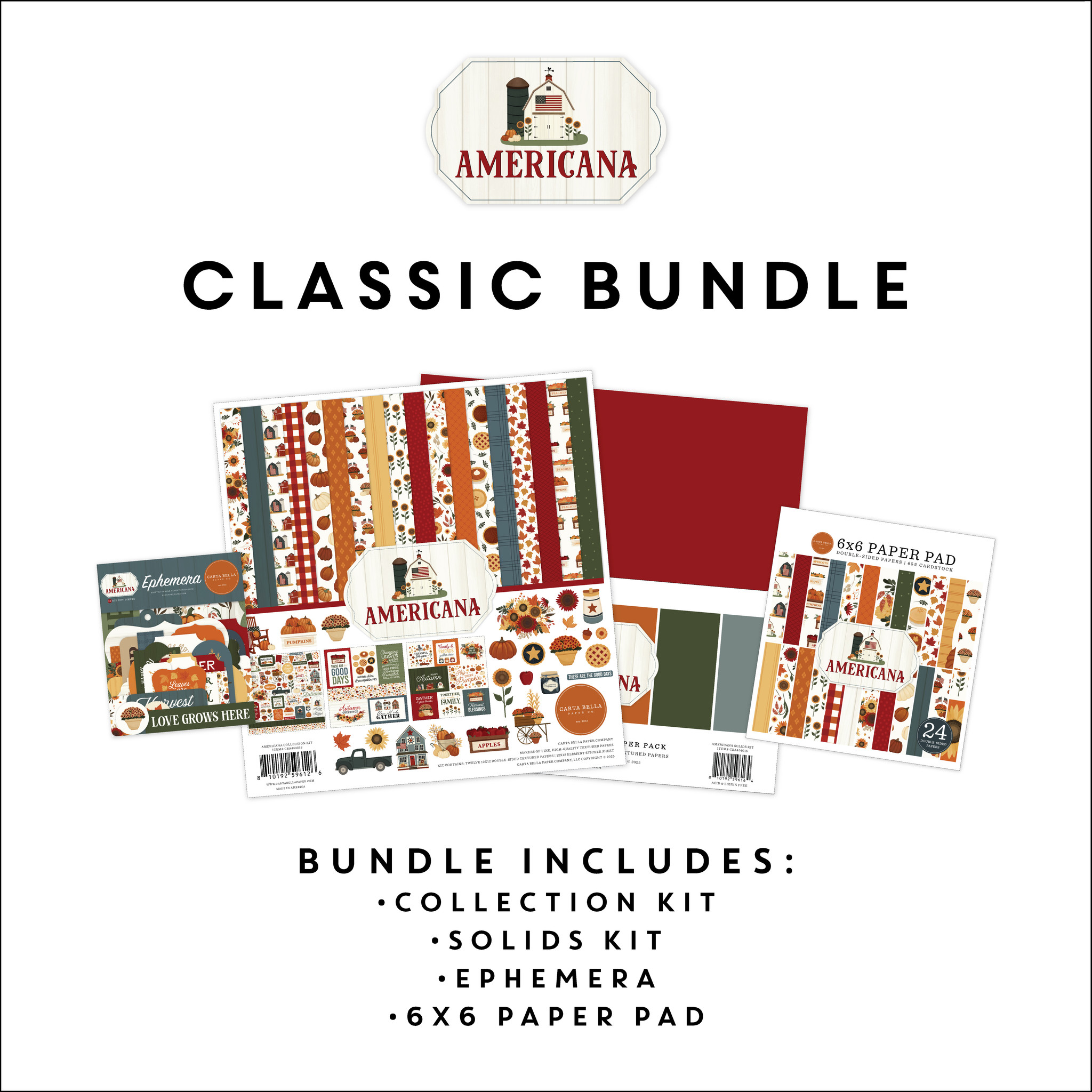 Americana: Classic Bundle - Echo Park Paper Co