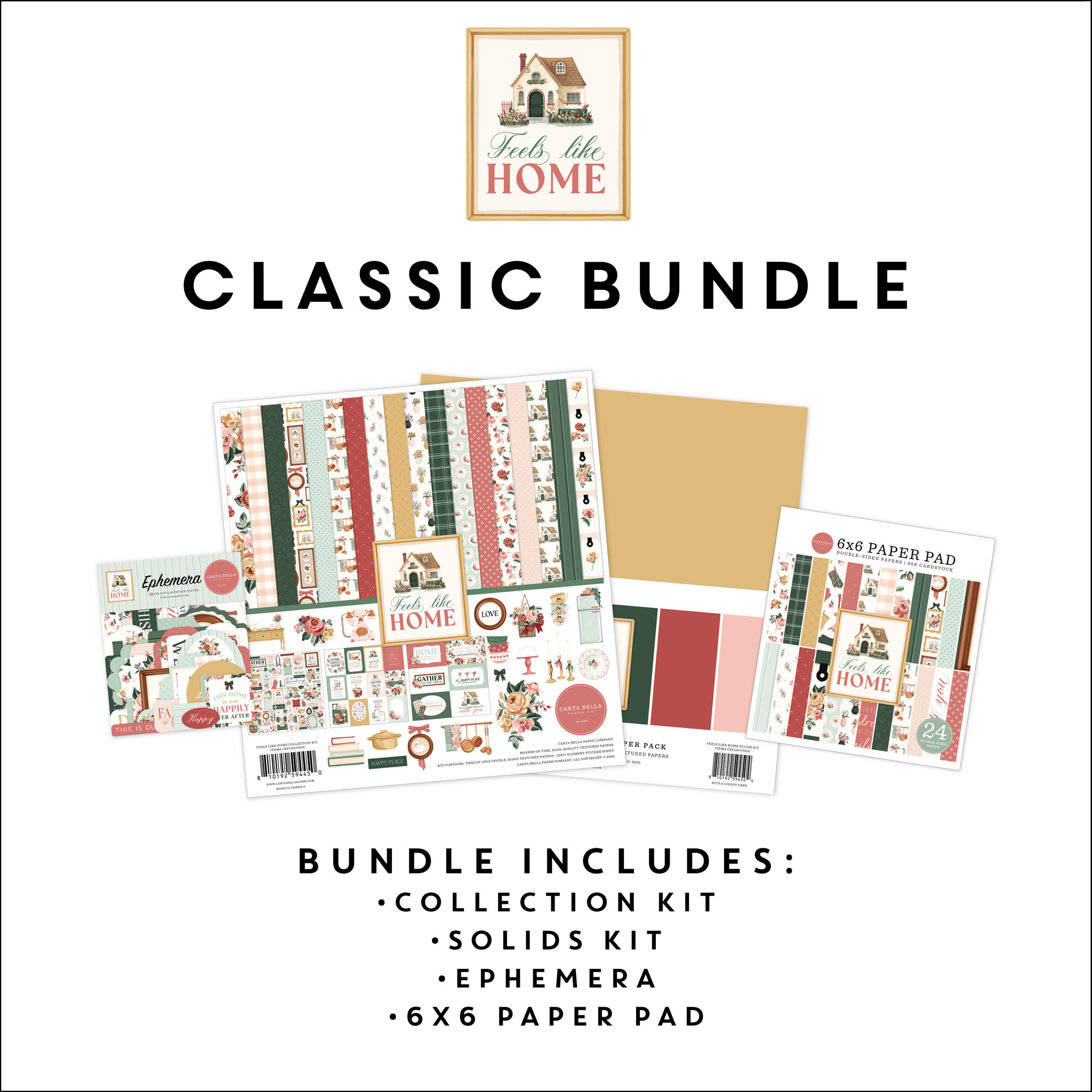 Feels Like Home: Classic Bundle - Echo Park Paper Co