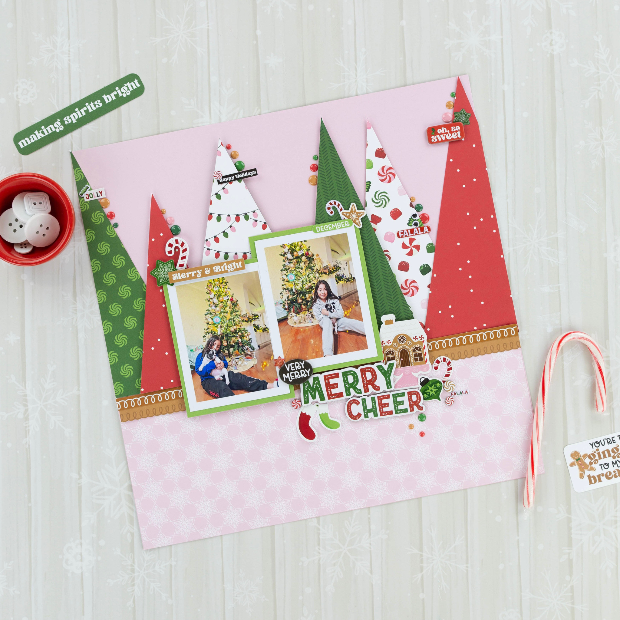 Santa's Christmas Delivery Layout Digital Instructions