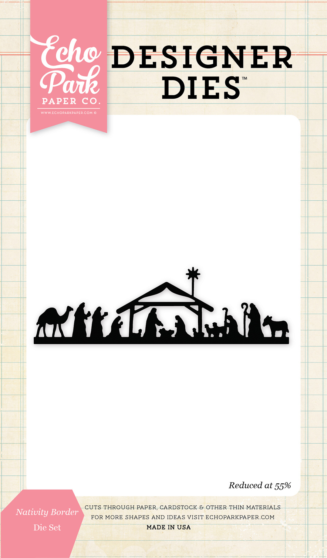 Nativity Border Paper