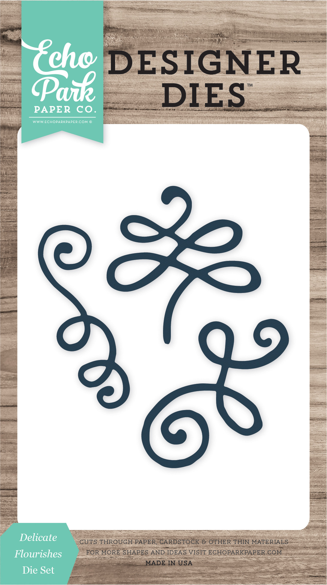 Delicate Flourishes Small Die Set - Echo Park Paper Co