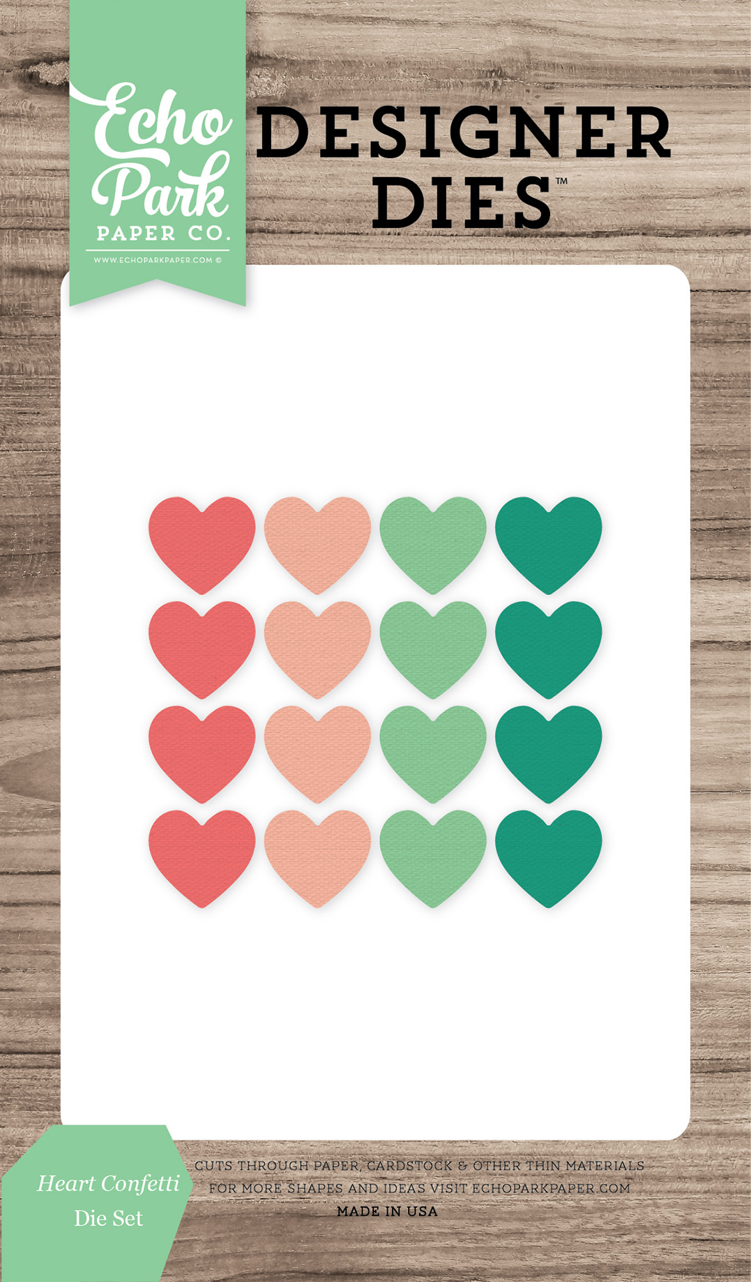 Heart Confetti Small Die Set - Echo Park Paper Co