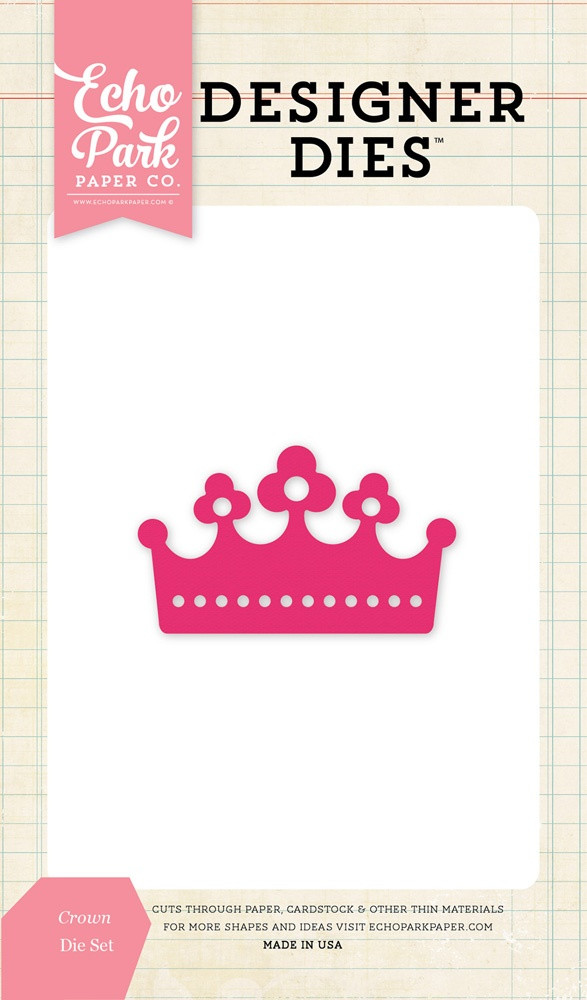 Crown Small Die Set - Echo Park Paper Co