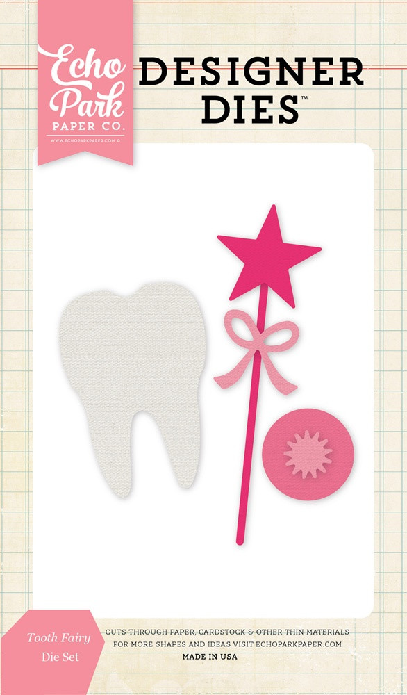 Tooth Fairy Medium Die Set - Echo Park Paper Co