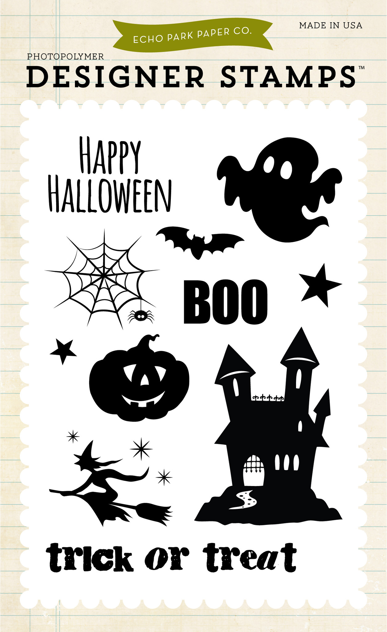 Boo Stamp - Echo Park Paper Co