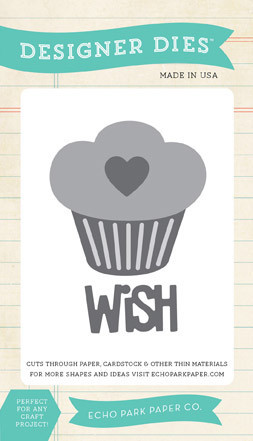Cupcake Wishes Small Die Set - Echo Park Paper Co