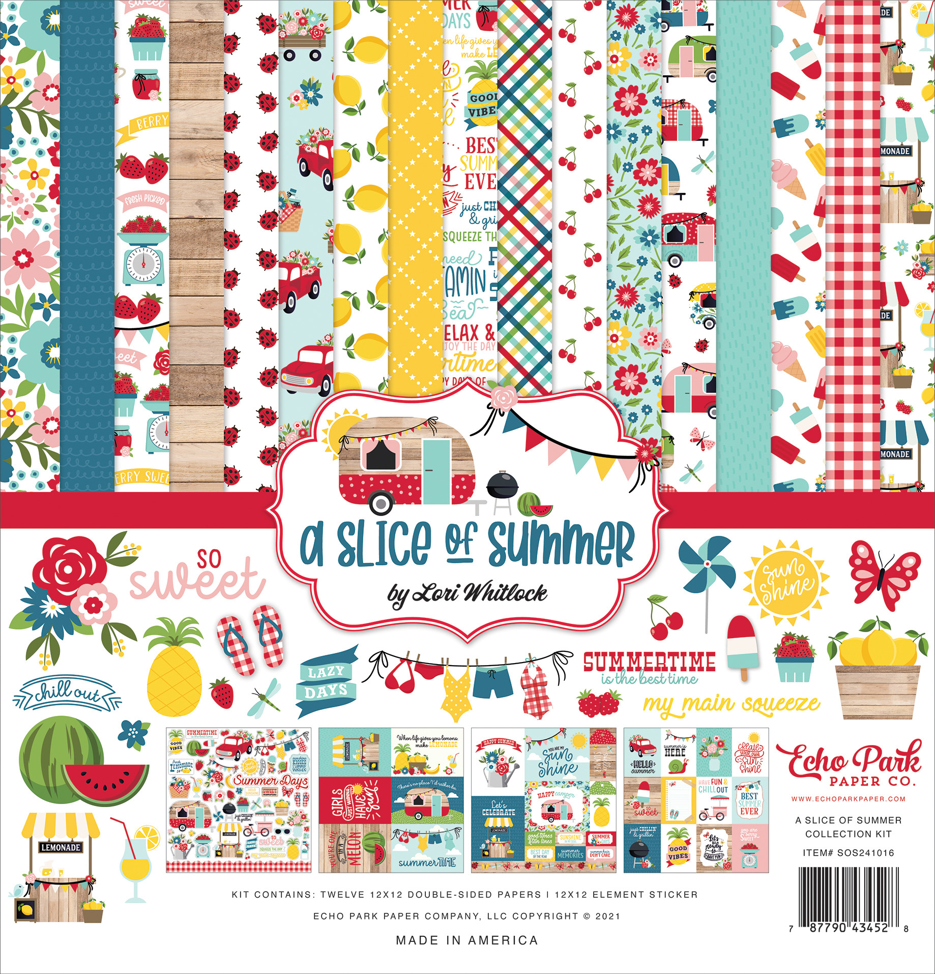 A Slice of Summer Collection Kit - Echo Park Paper Co