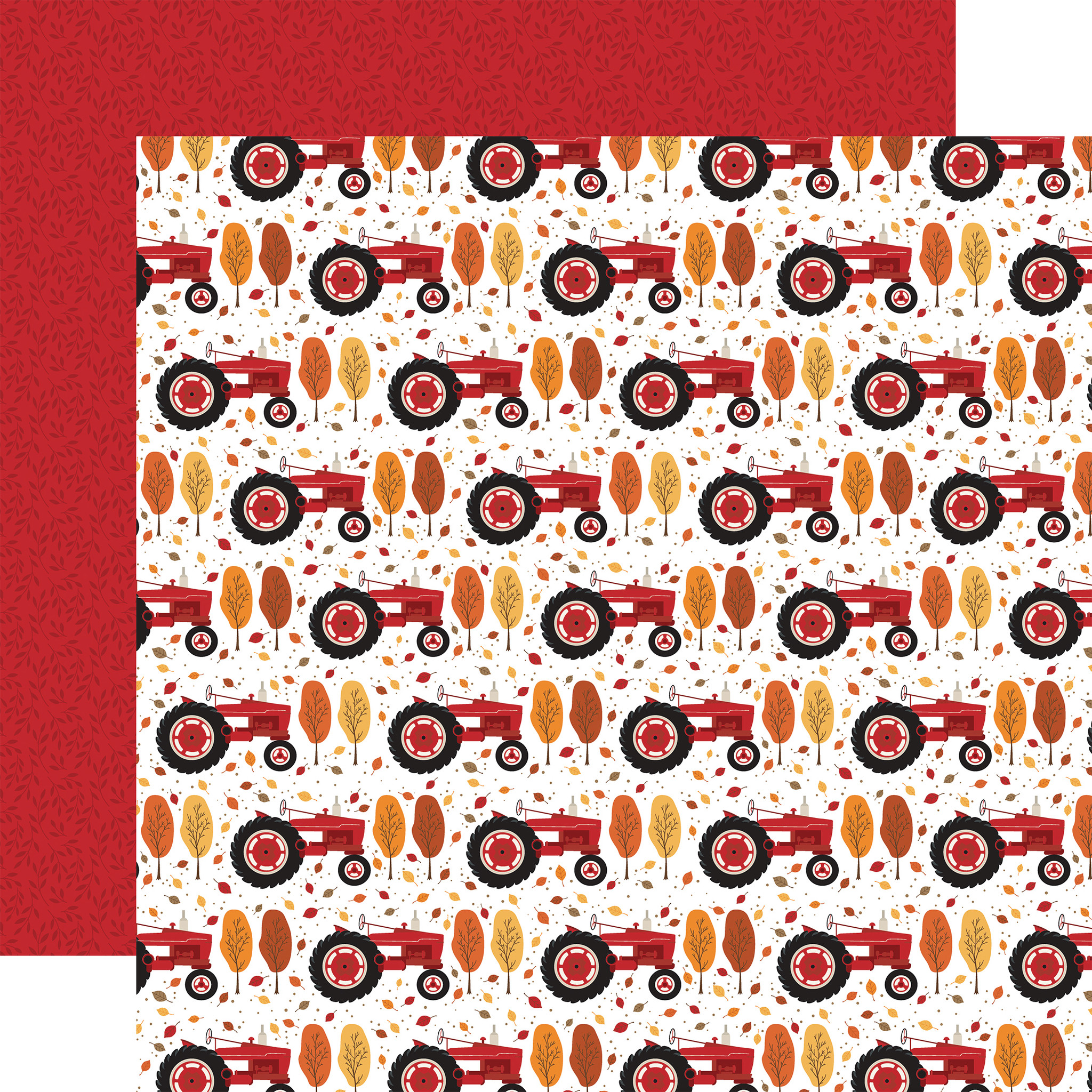 Fall: Hay Day 12x12 Patterned Paper - Echo Park Paper Co