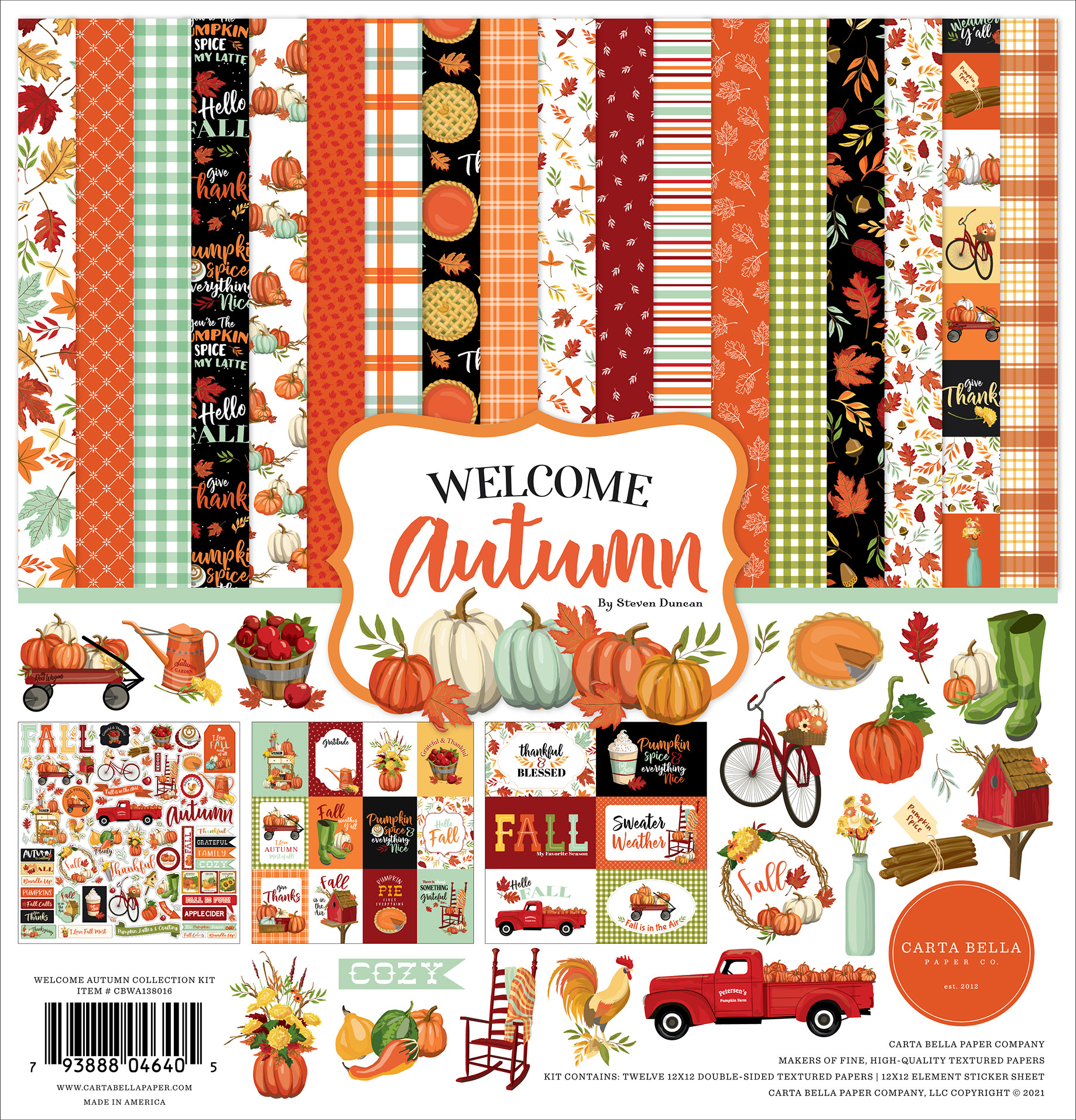 Welcome Autumn Collection Kit - Echo Park Paper Co