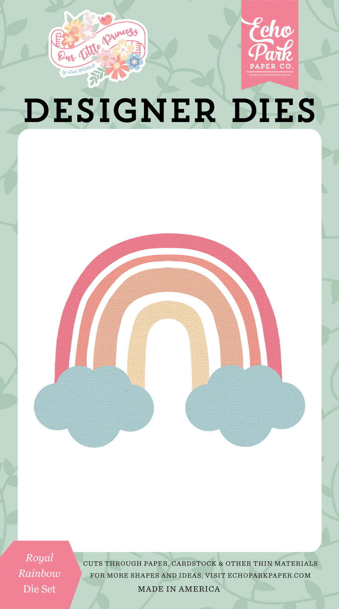 Our Little Princess: Royal Rainbow Medium Die Set - Echo Park Paper Co