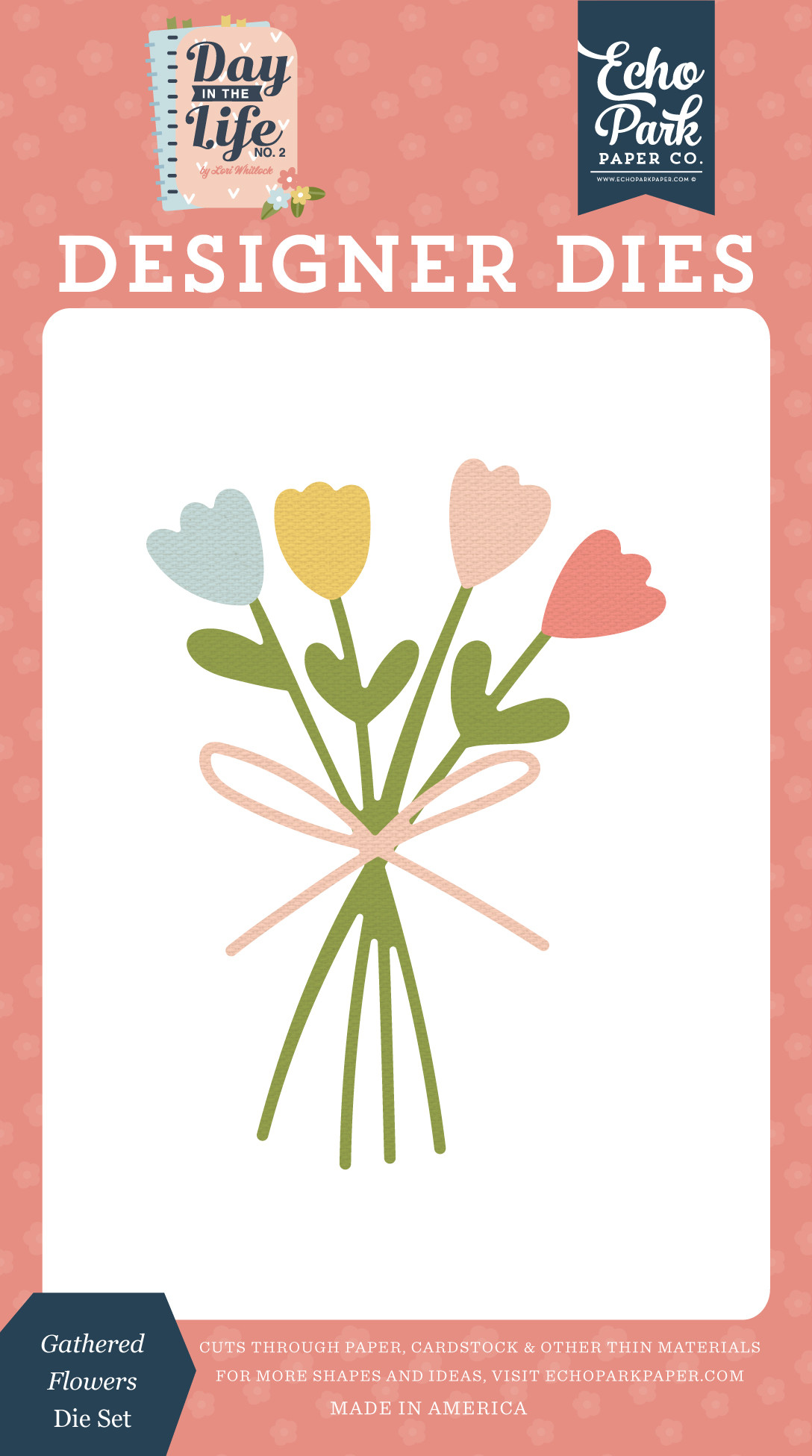 Day In The Life No. 2: Gathered Flowers Small Die Set - Echo Park Paper Co