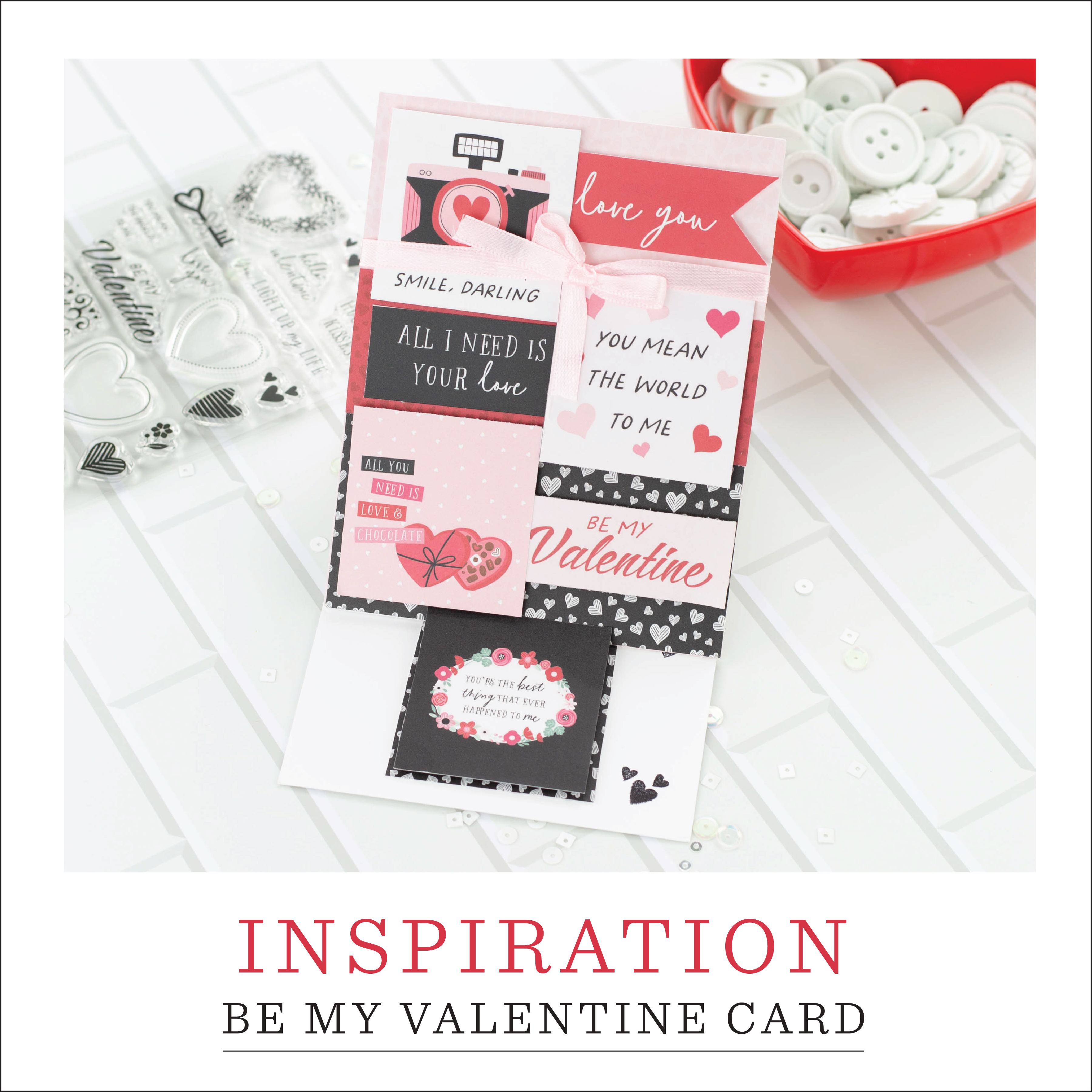 Valentines Day Card Kit