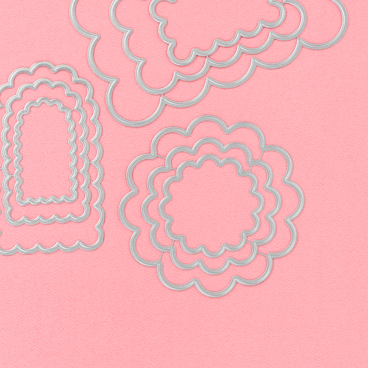 Scallop Arch Nesting Medium Die Set - Echo Park Paper Co