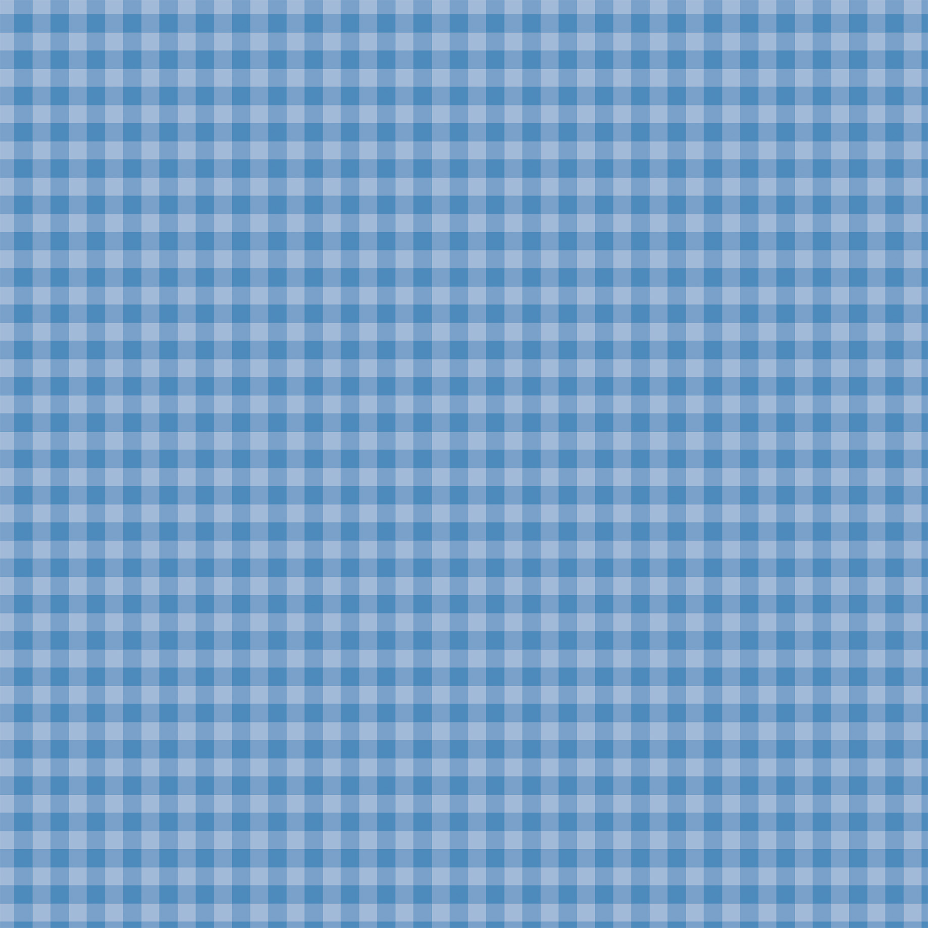 Bold Gingham: Sea Gingham 12x12 Patterned Paper - Echo Park Paper Co