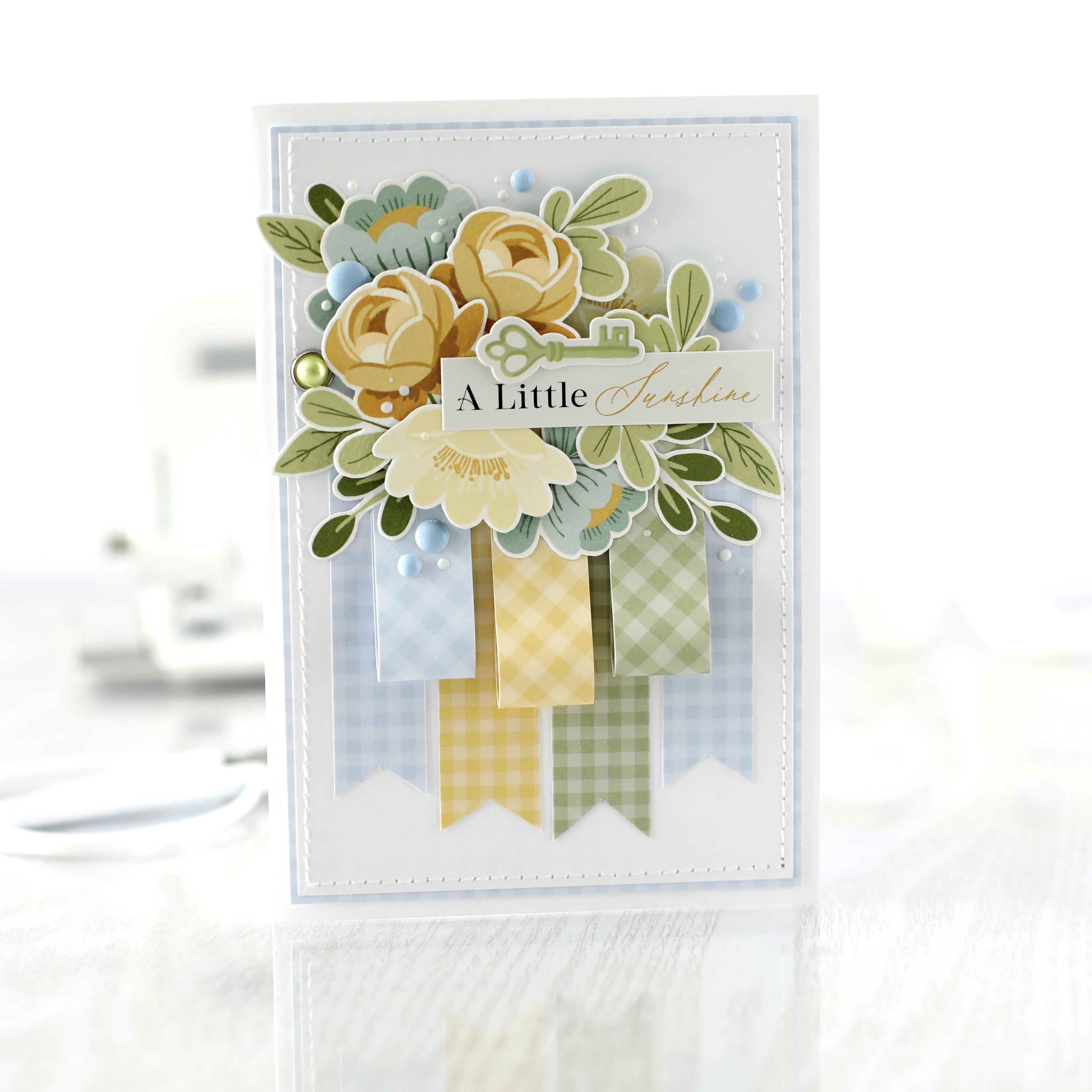 Gingham Cards Digital Instructions