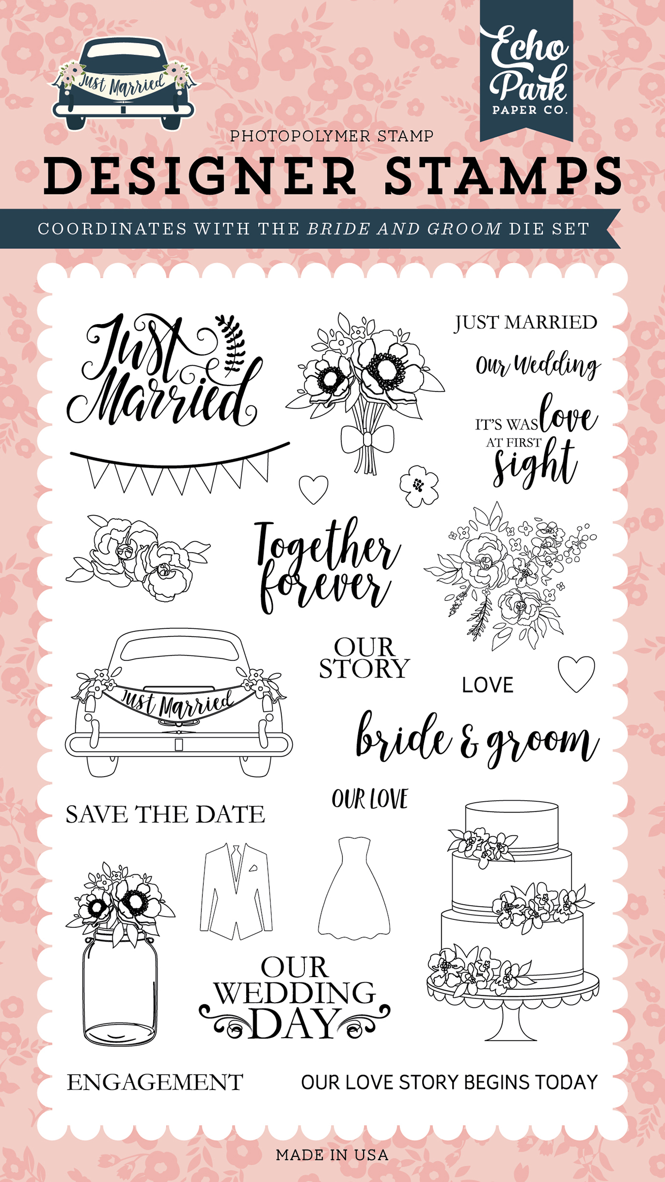 wedding stamp set