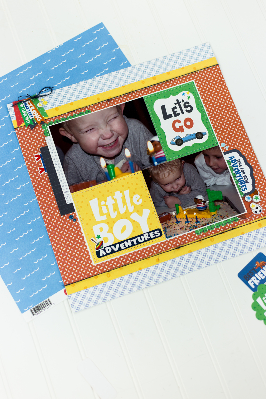 Little Boy Element Sticker - Echo Park Paper Co