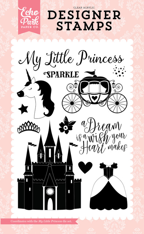 Once Upon A Time Princess: My Little Princess Stamp Set - Echo Park ...