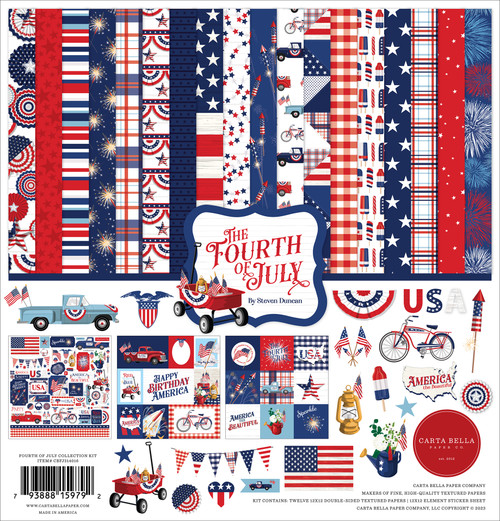 Fourth Of July Collection Kit - Echo Park Paper Co