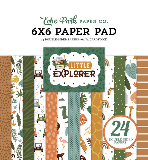 Little Explorer 6x6 Paper Pad - Echo Park Paper Co