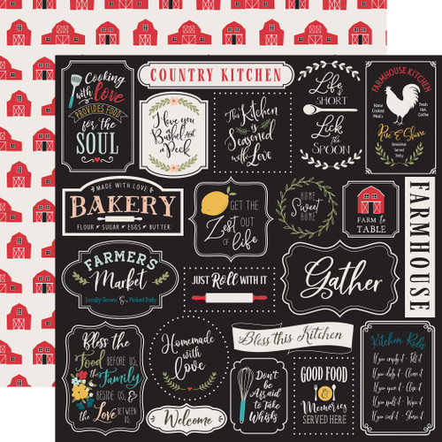 Scrapbooking Kits Echo Park Paper 628970 Farmhouse Kitchen Collection ...