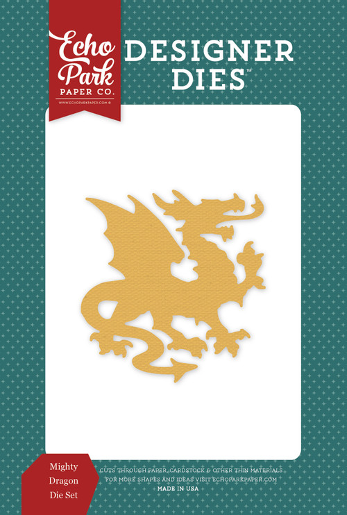 Once Upon A Time Prince: Mighty Dragon Medium Die Set - Echo Park Paper Co