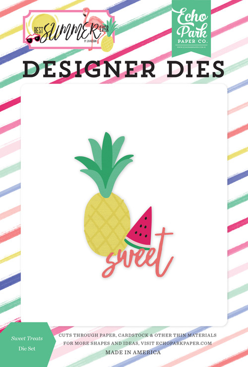 Best Summer Ever: Sweet Treats Medium Die Set - Echo Park Paper Co