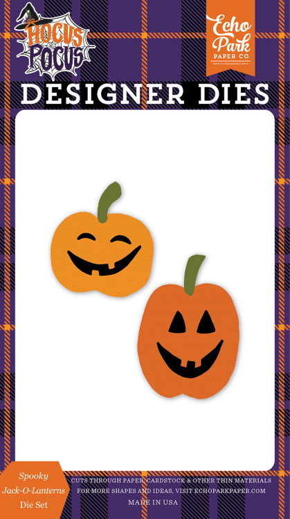 Hocus Pocus: Spooky Jack-O-Lanterns Medium Die Set - Echo Park Paper Co