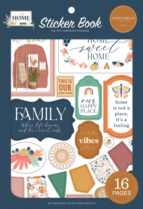 At Home Sticker Book - Echo Park Paper Co