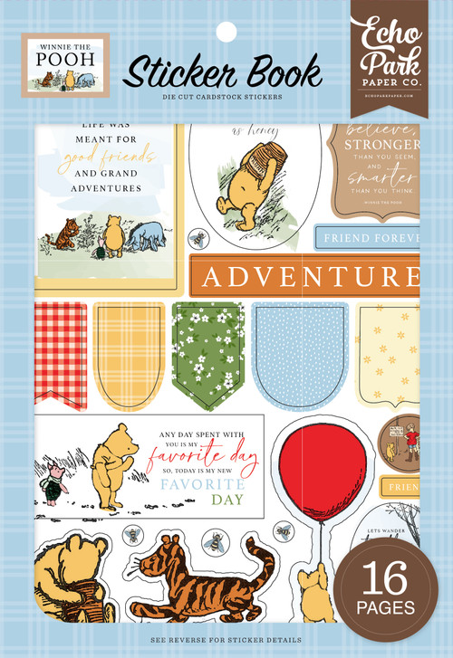 Winnie The Pooh Sticker Book - Echo Park Paper Co