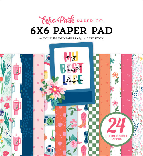 My Best Life 6x6 Paper Pad - Echo Park Paper Co