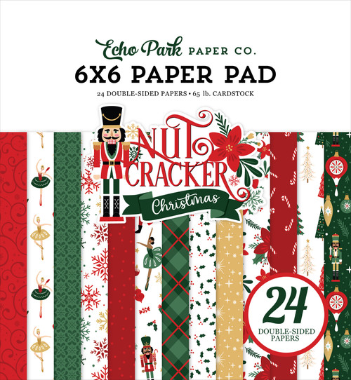 Nutcracker Christmas 6x6 Paper Pad - Echo Park Paper Co